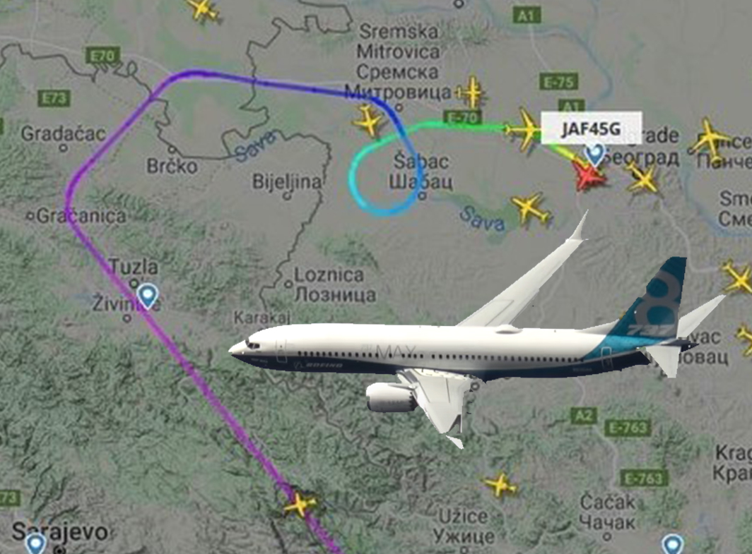 HITNO sletanje na beogradski aerodrom: Avion sa turistima iz Belgije ...