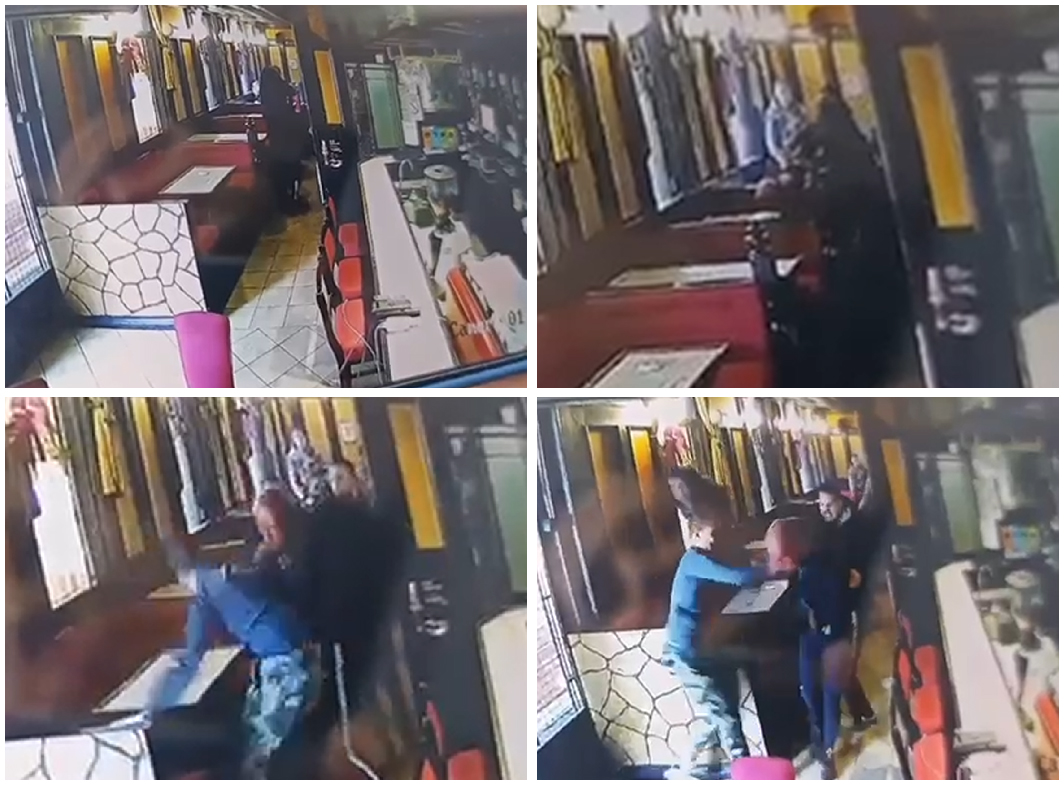 (UZNEMIRUJUĆI VIDEO) Ovo je snimak STRAVIČNOG okršaja u kafiću u Grockoj: Brutalno tukli krvavog ...