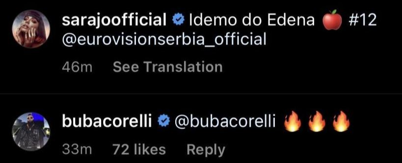 Zakopali RATNE sekire: Buba Koreli OVIM potezom podržao Saru Jo na ...