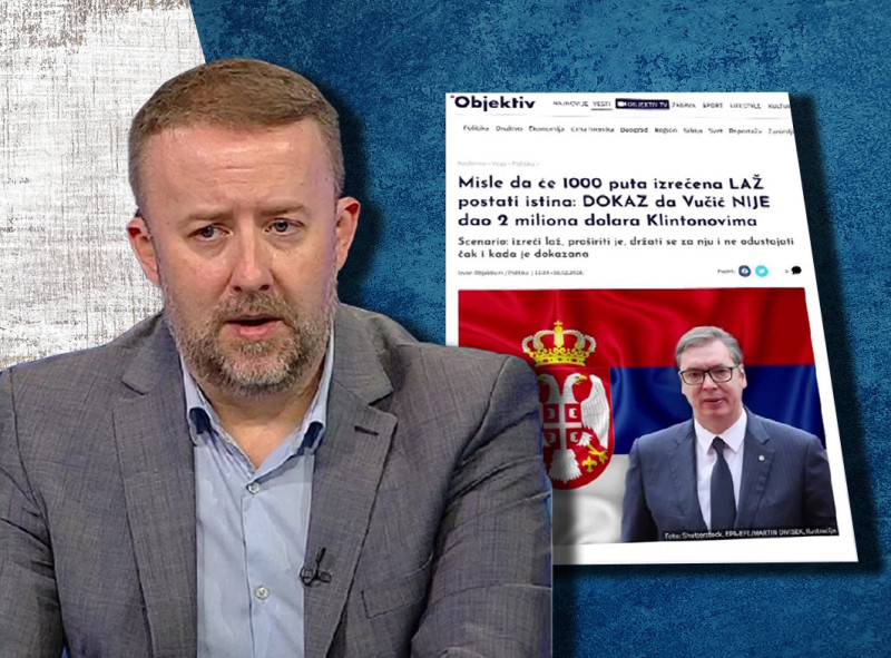 Vukelić: LAŽ o dva miliona dolara Klintonovima je MODEL po kojem ...
