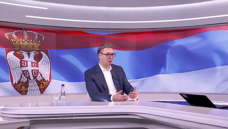 Predsednik Vučić na TV Prva: Verujem u pobedu pristojne Srbije - Objektiv Predsednik Vučić na TV Prva: Verujem u pobedu pristojne Srbije - Objektiv