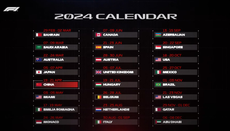 Nova sezona Formule 1 je pred vratima: Poznat kalendar trka najbržeg ... Nova sezona Formule 1 je pred vratima: Poznat kalendar trka najbržeg ...