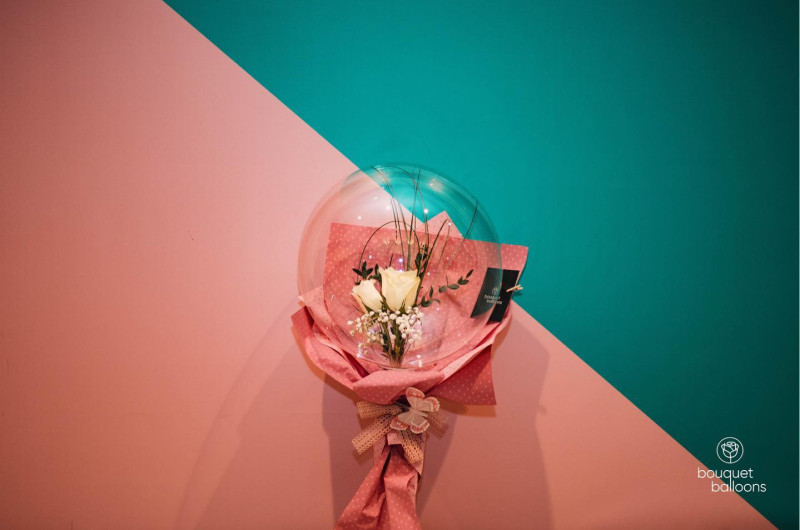 Futuristički buketi: Cvetni balon - Objektiv
