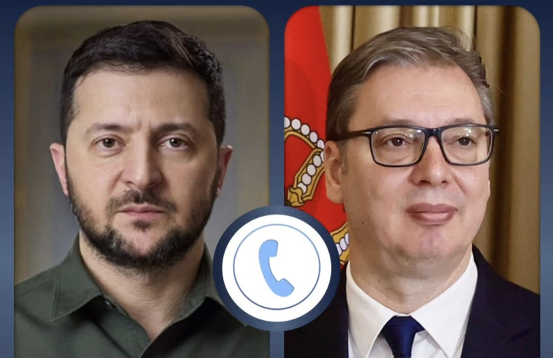 Razgovarali Vučić i Zelenski (FOTO) - Objektiv